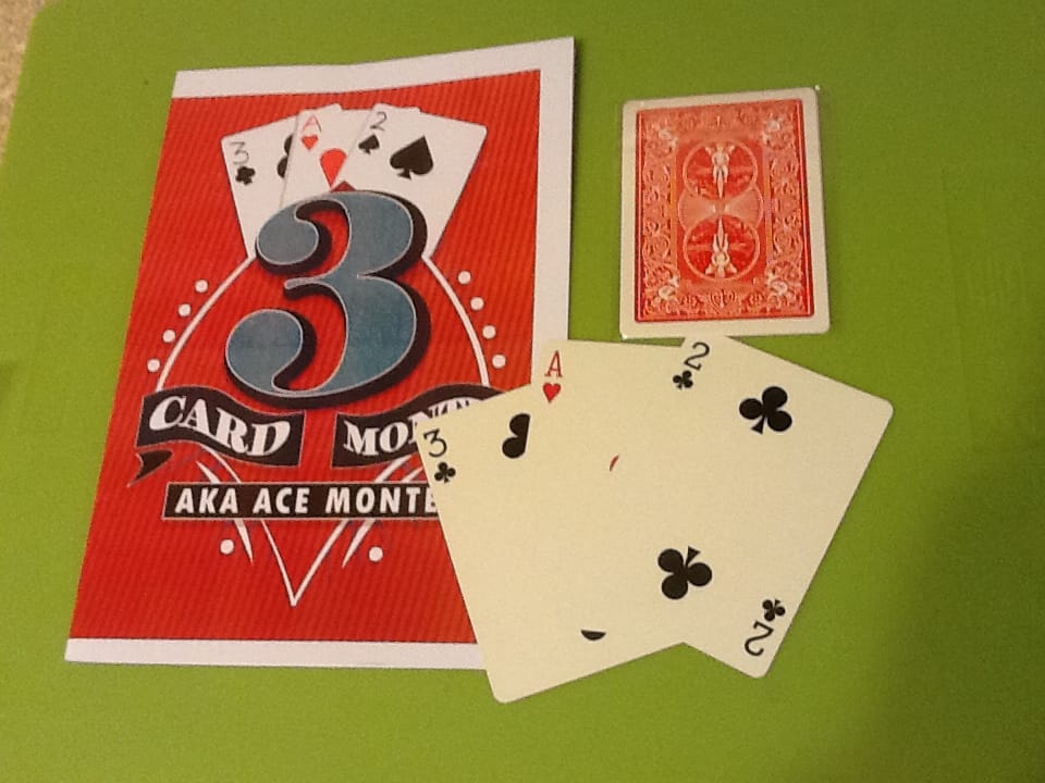 3 Card Monte Leading Online Magic Shop