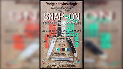 SNAP-ON Color Changing Knife Set by Rodger Lovins Leading Online Magic Shop