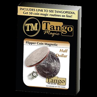 Magnetic Flipper Coin (Half Dollar)(D0042) by Tango - Trick Leading ...