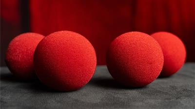 Magic Sponge Balls 4PK RED 2" by Murphy's Magic Leading Online Magic Shop
