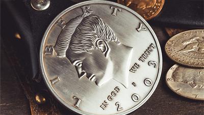 Bacon Jumbo Coin (Half Dollar) by Bacon Magic Leading Online Magic Shop