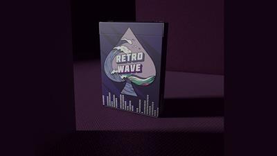 Retro Wave Playing Cards Leading Online Magic Shop
