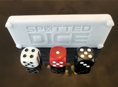 Spotted Dice by Benke Smith and Andras Barthazi Leading Online Magic Shop